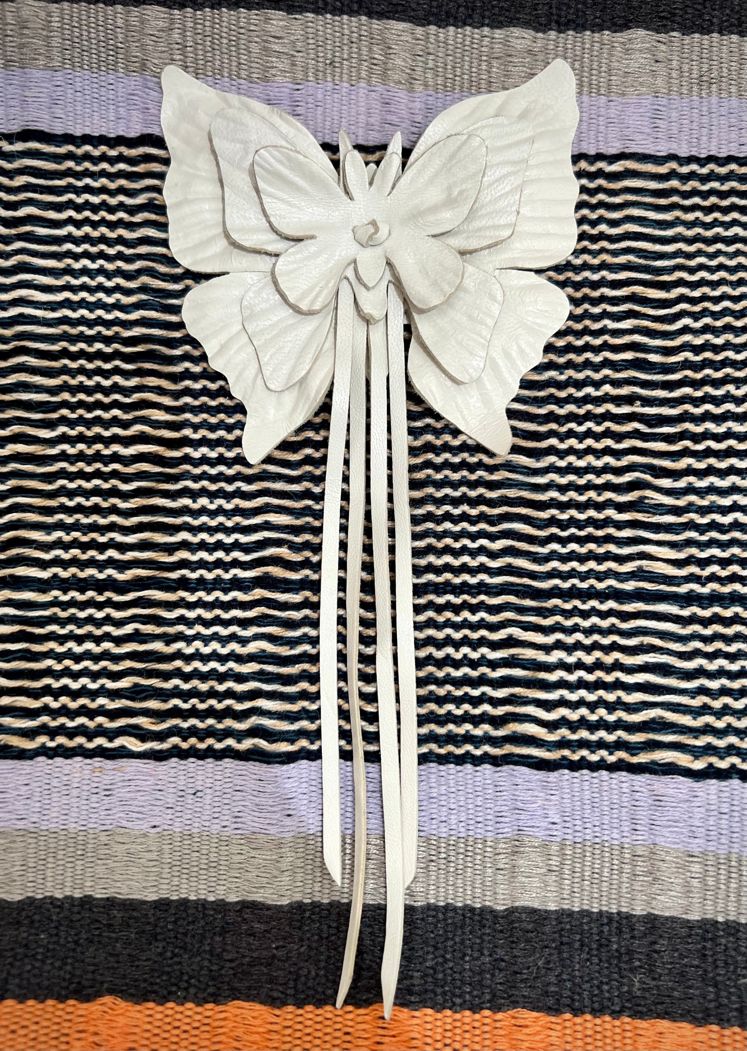 Handmade Leather Butterfly Pin | RefurbishMint